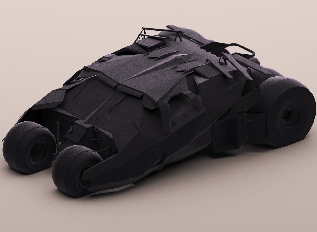 STL file batman car・3D printing idea to download・Cults