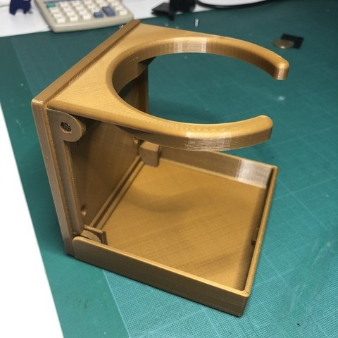 Download 3D printer designs Foldable Cup Holder ・ Cults