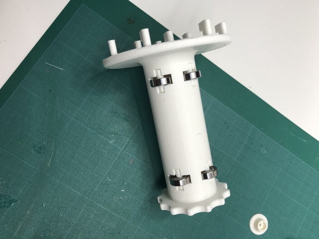 Download free STL file BIG SPOOL (3Kg) IKEA Skadis spool holder with ...