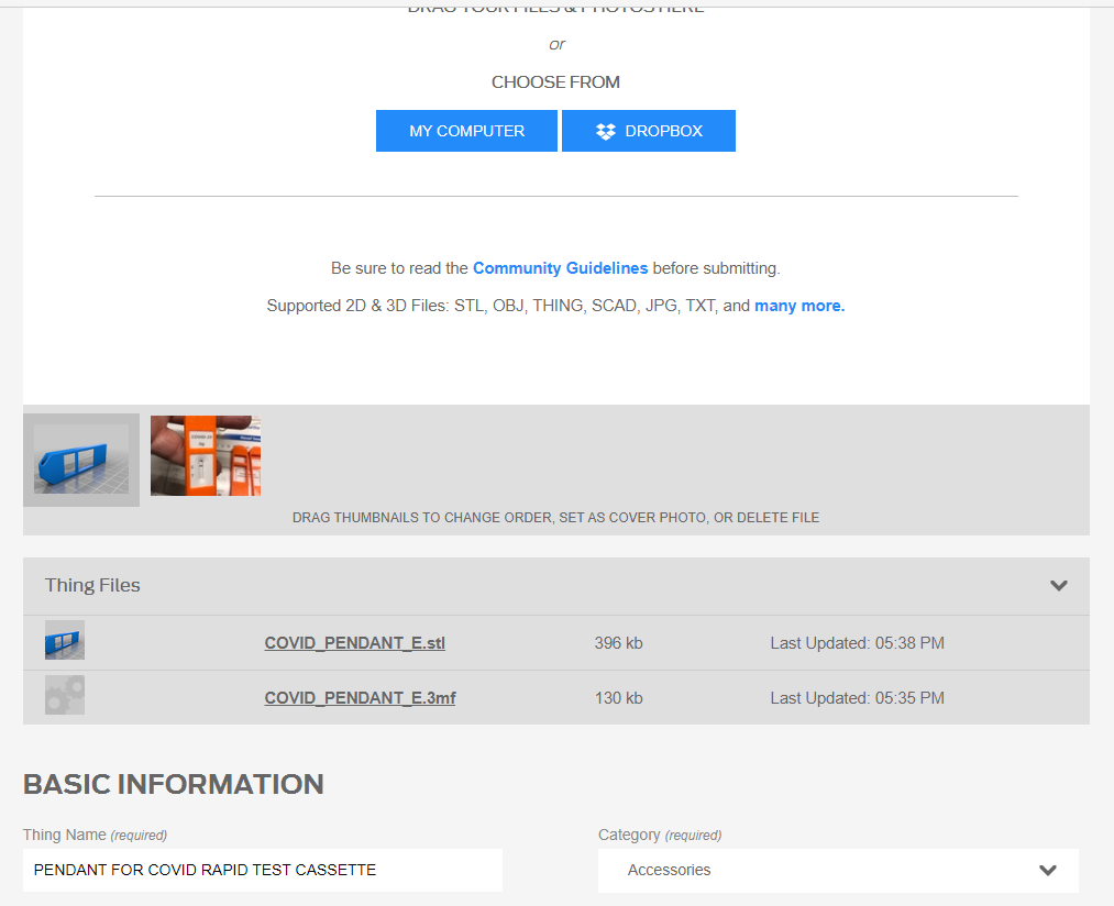 Fichier 3D gratuit PENDENTIF POUR CASSETTE DE TEST RAPIDE COVID・Design ...