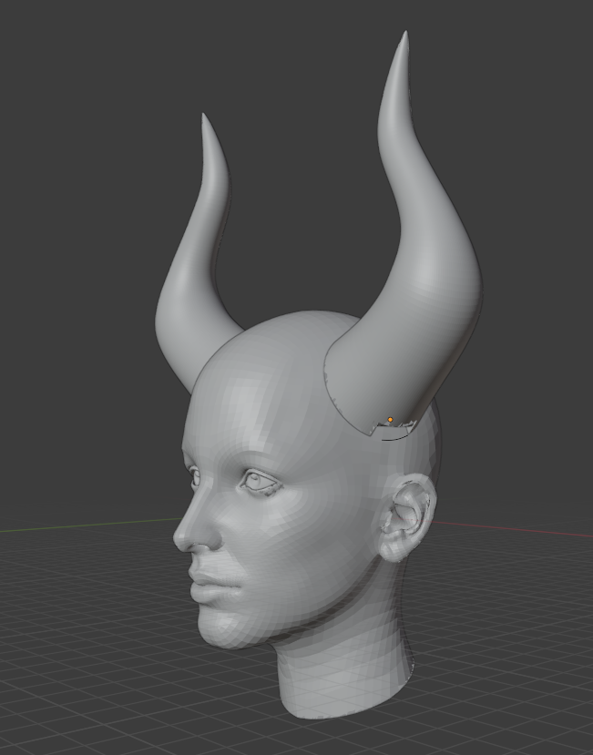 Archivo STL Cuernos para cosplay Mt Lady 👽・Modelo imprimible en 3D para ...