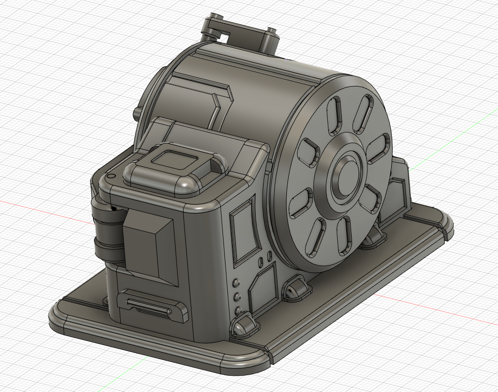 STL file Sci Fi Safe Vault for Wargames・3D printable design to download ...