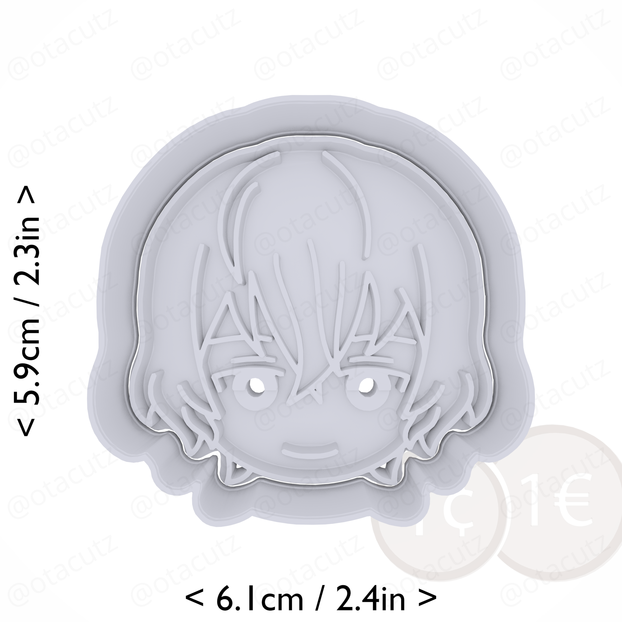 Free 3D file Osamu Dazai Cookie Cutter / BSD 🍪・3D printer model to ...