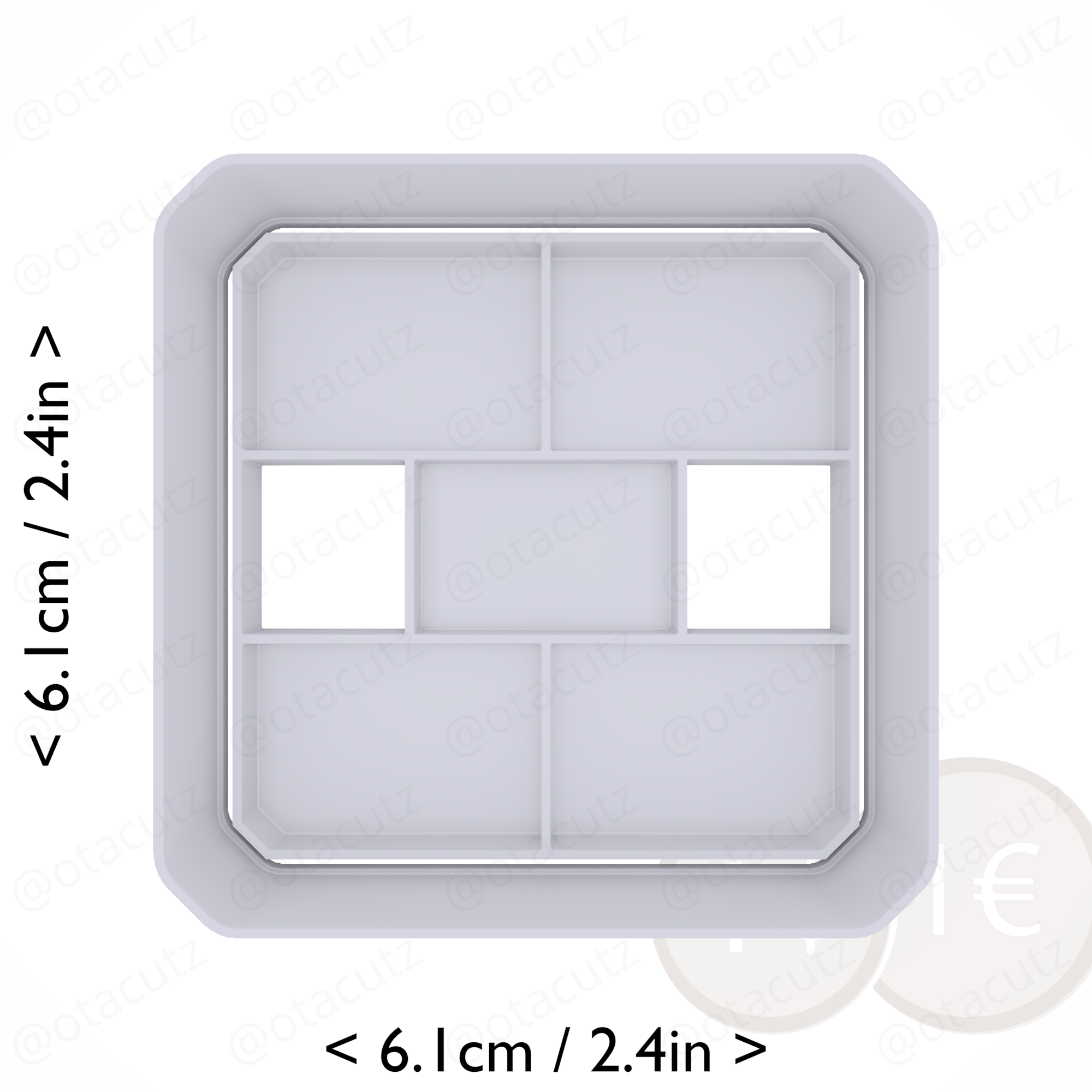 Free 3D file Brick Block Cookie Cutter / SMB・3D printer design to ...