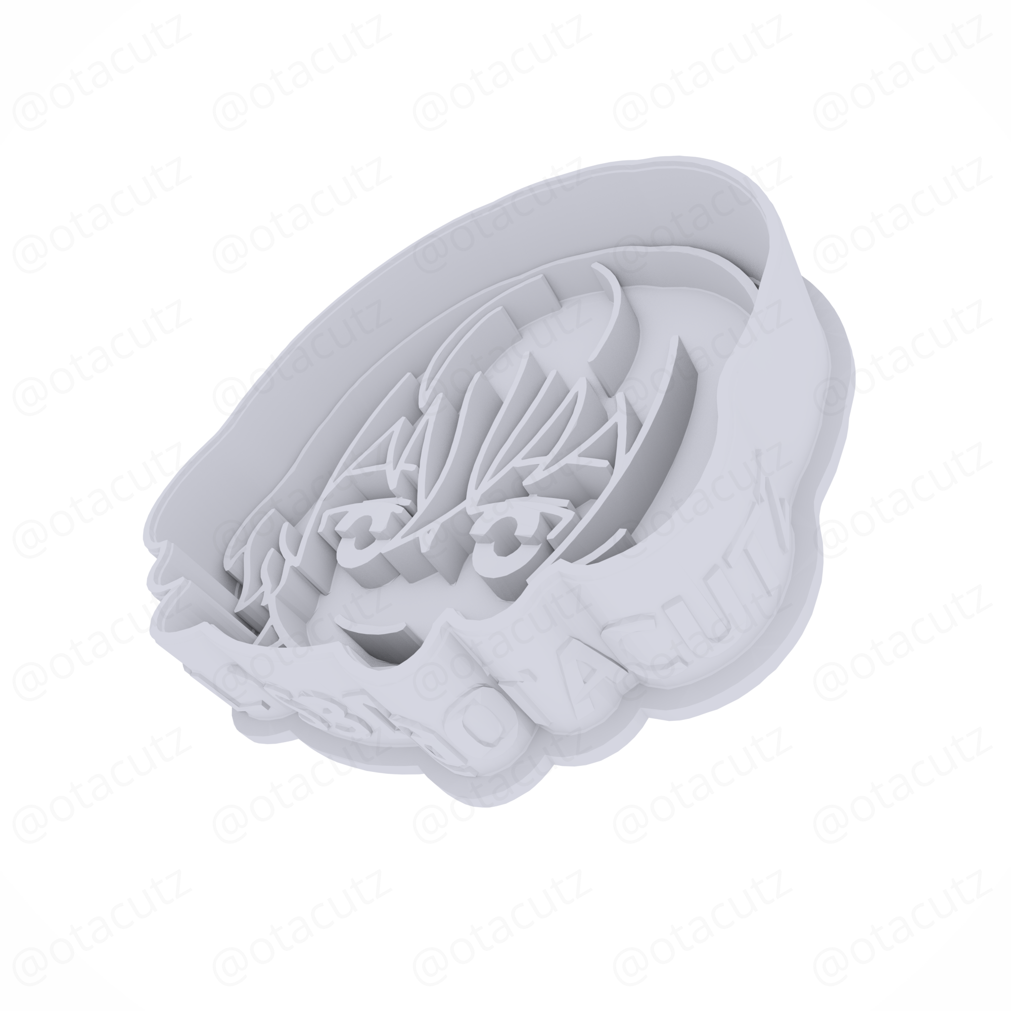 Free 3D file Osamu Dazai Cookie Cutter / BSD 🍪・3D printer model to ...