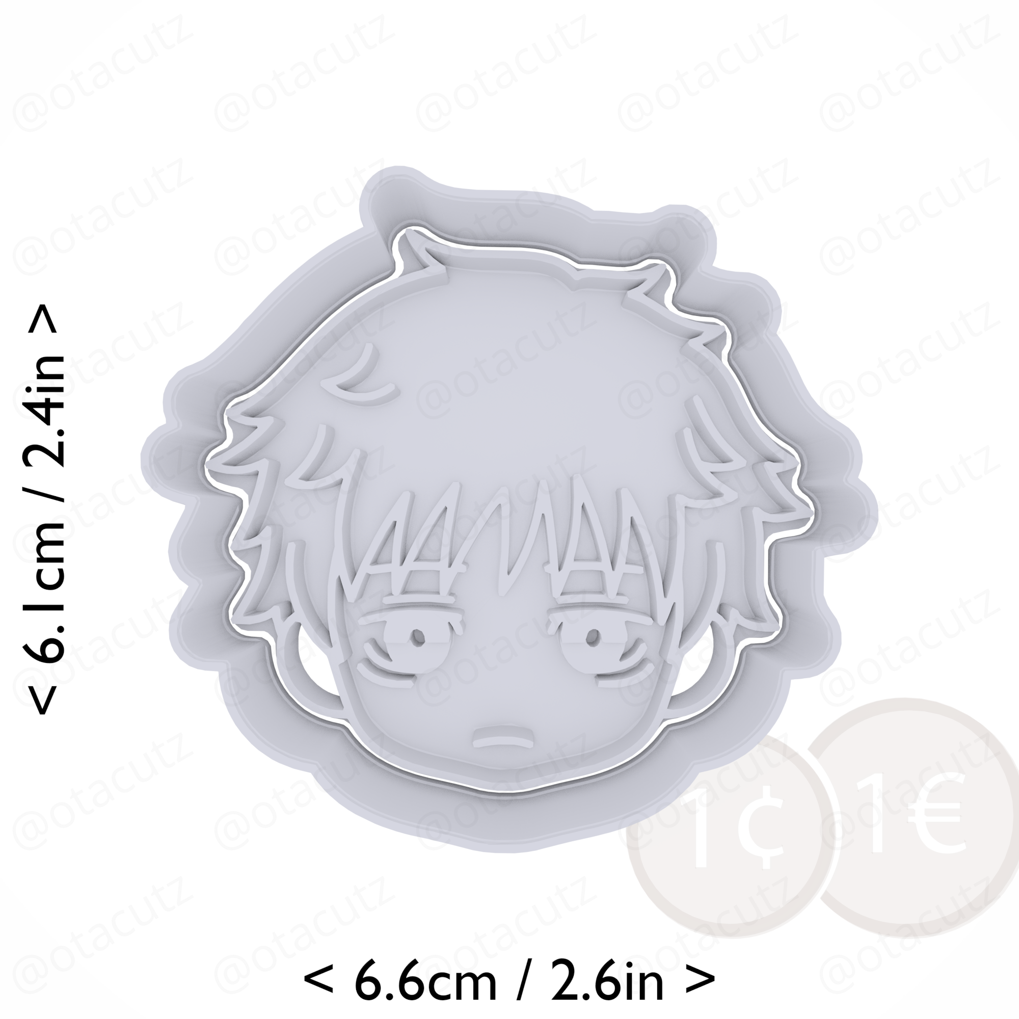 Free STL file Yuta Okkotsu Cookie Cutter / JJK・3D printable model to ...