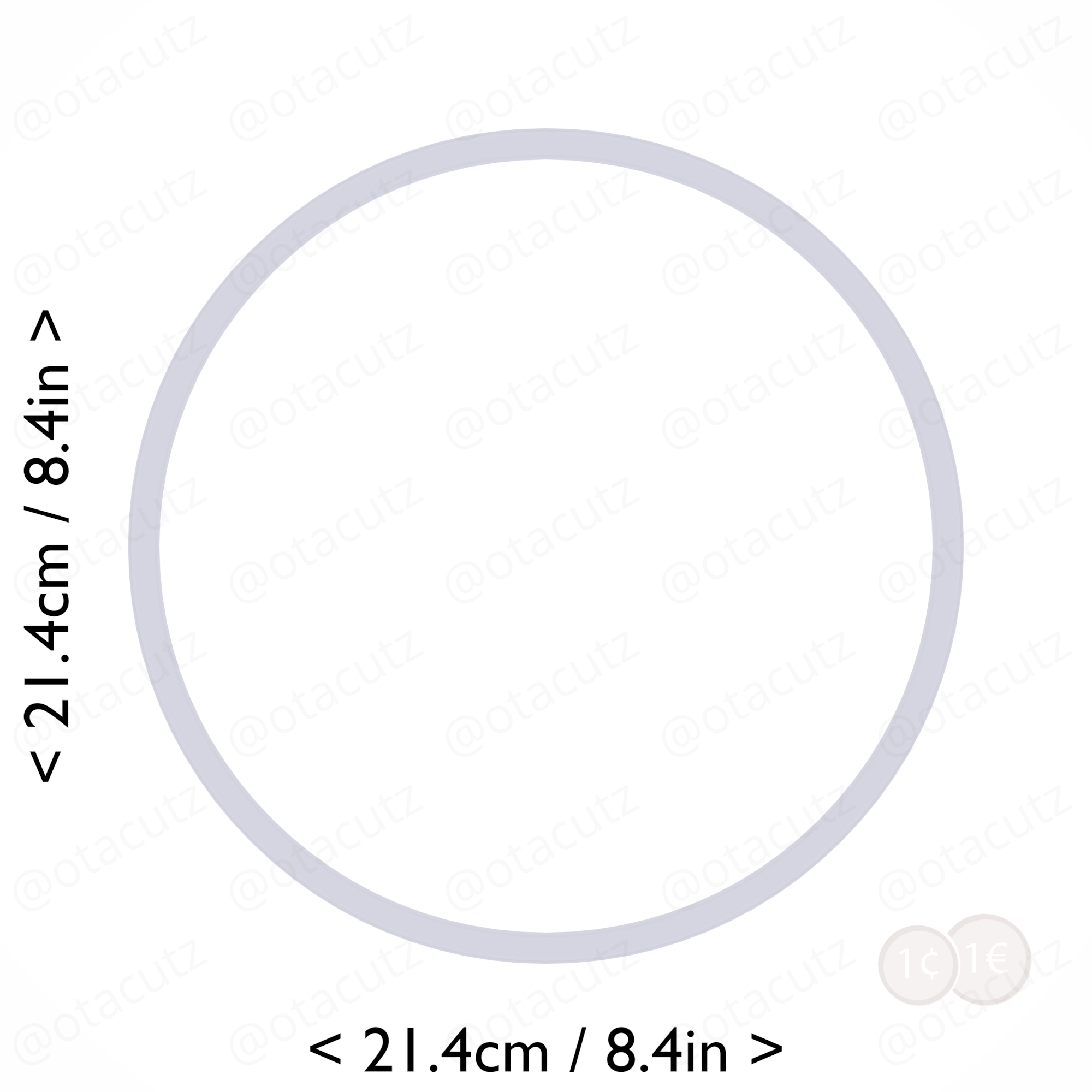 STL file Round Cookie Cutter 200mm・3D printing model to download・Cults