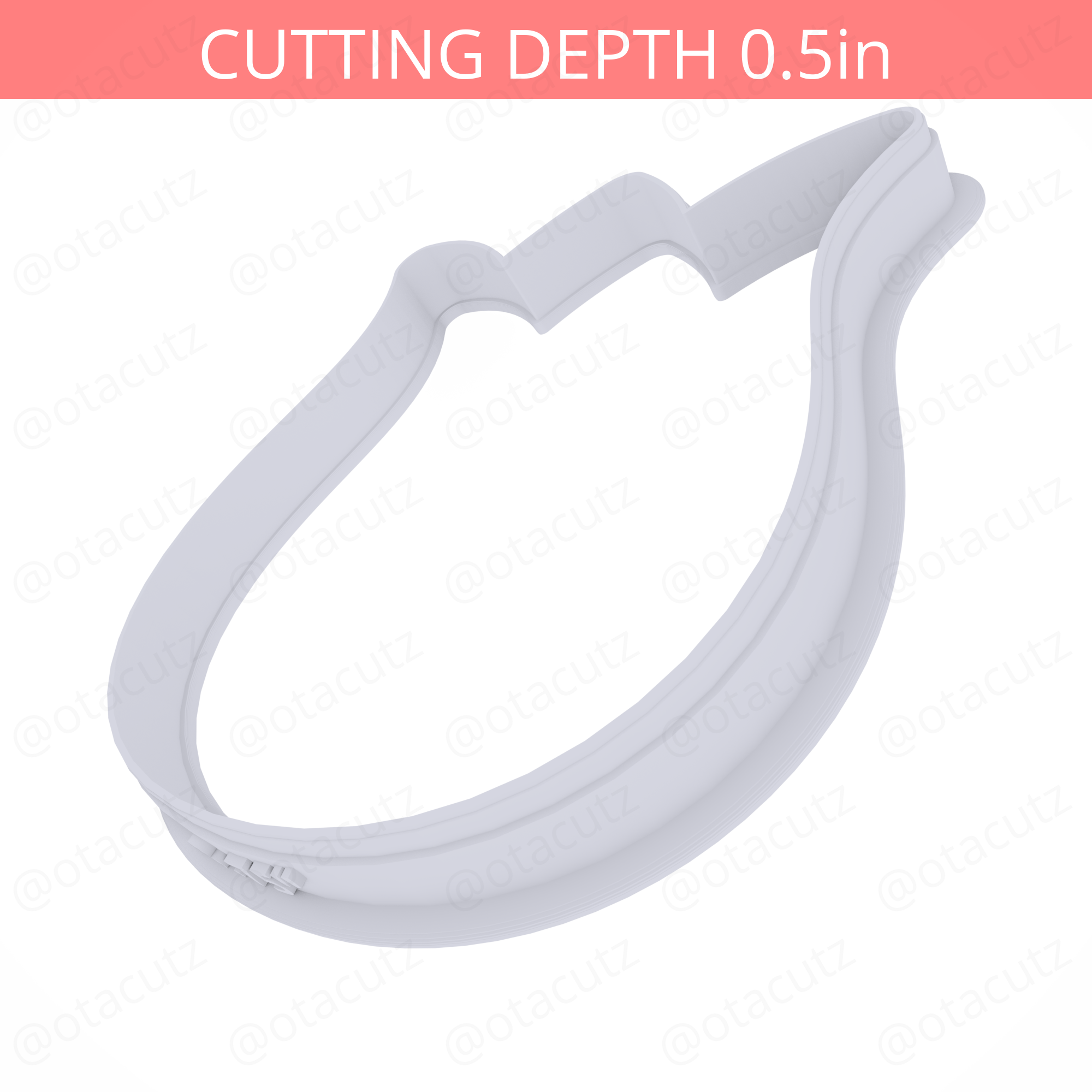 STL file Tulip Cookie Cutter 3.75in / 9.5cm・3D printable model to ...
