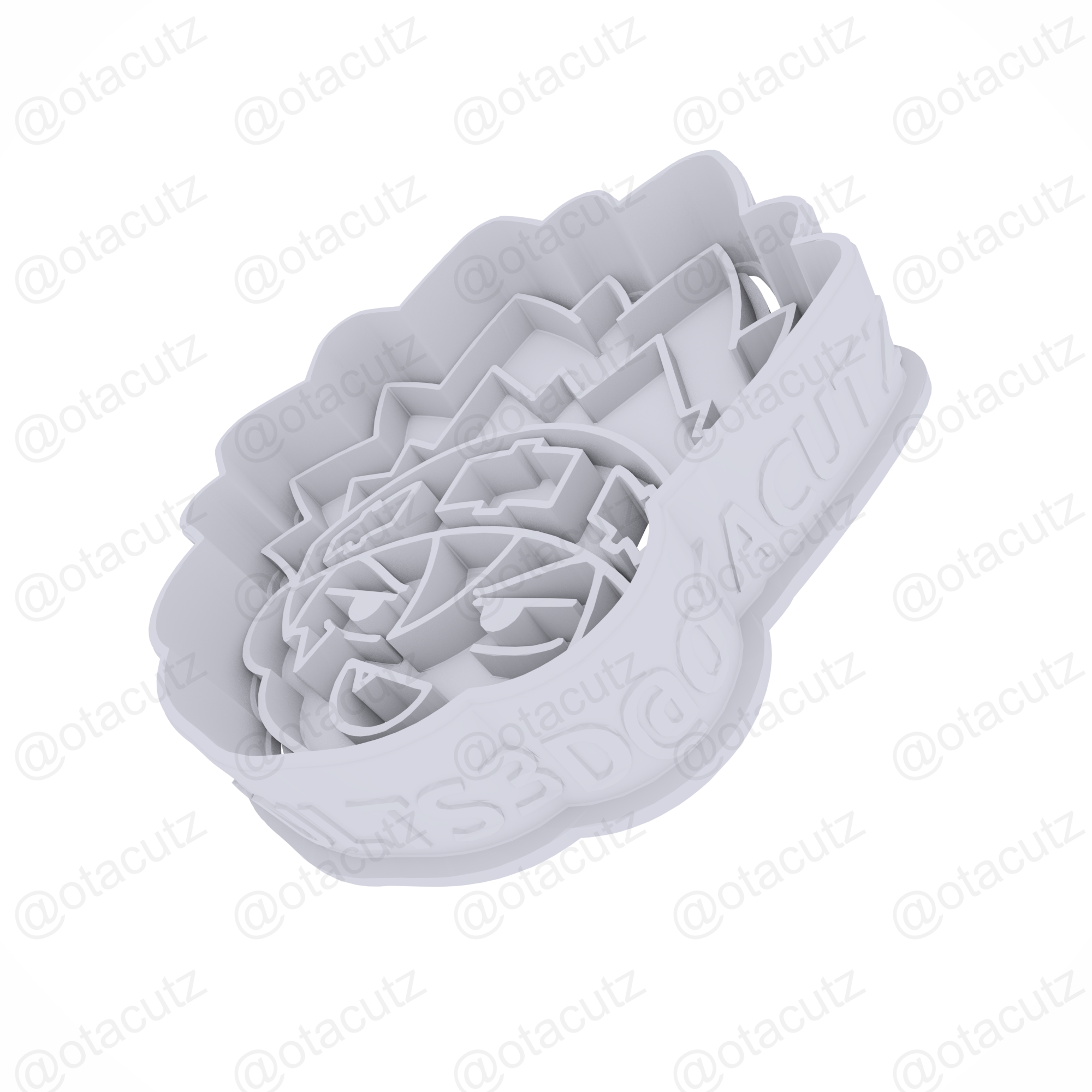 Free STL file Dot Barrett Cookie Cutter / Mashle 🍪・Design to download ...