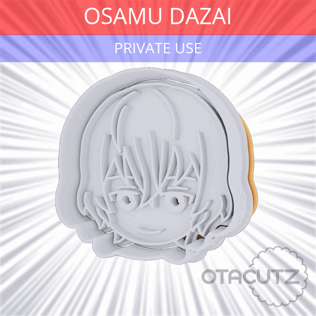 Free 3D file Osamu Dazai Cookie Cutter / BSD 🍪・3D printer model to ...