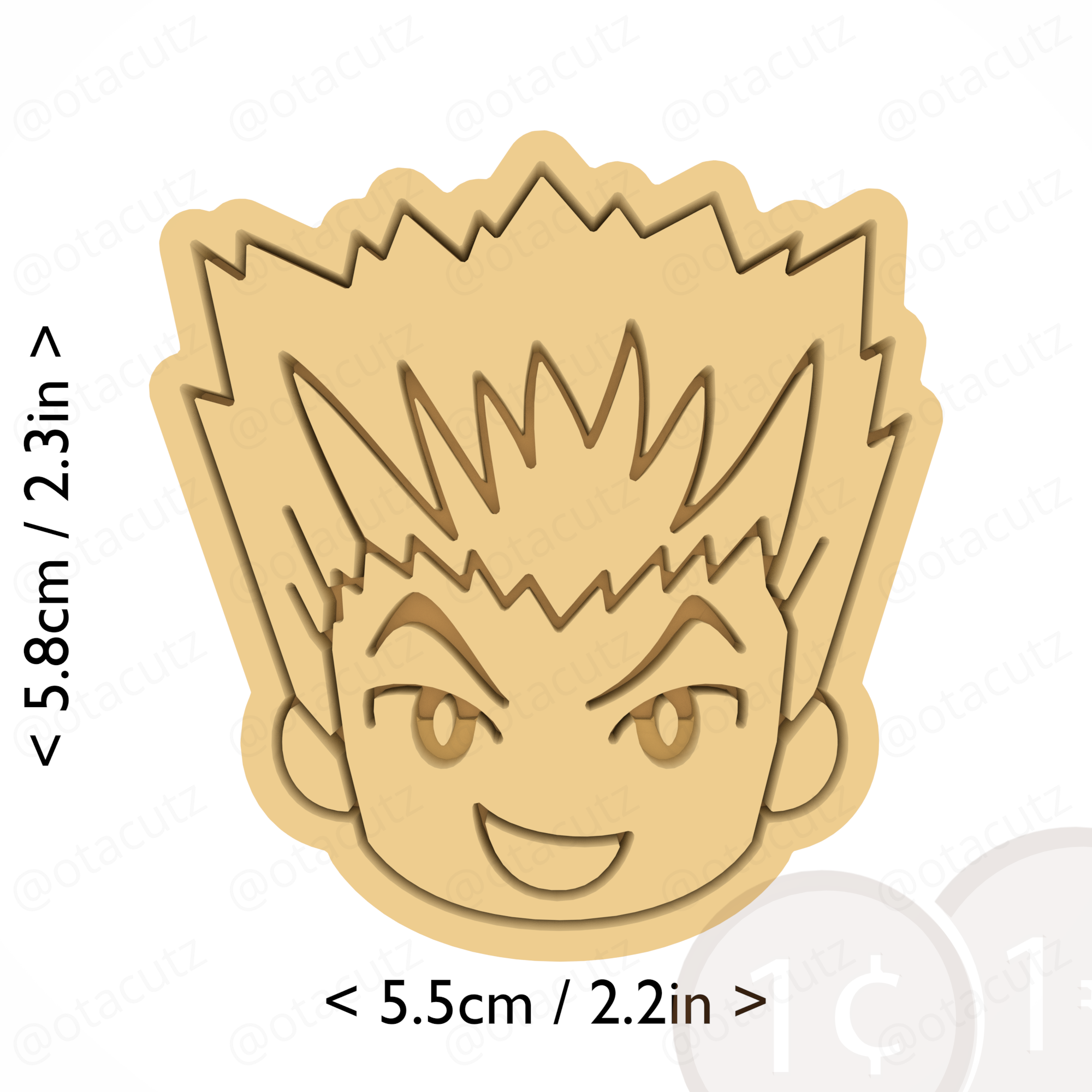 Free 3D file Koutarou Bokuto Cookie Cutter / Haikyuu 🍪・3D print design ...