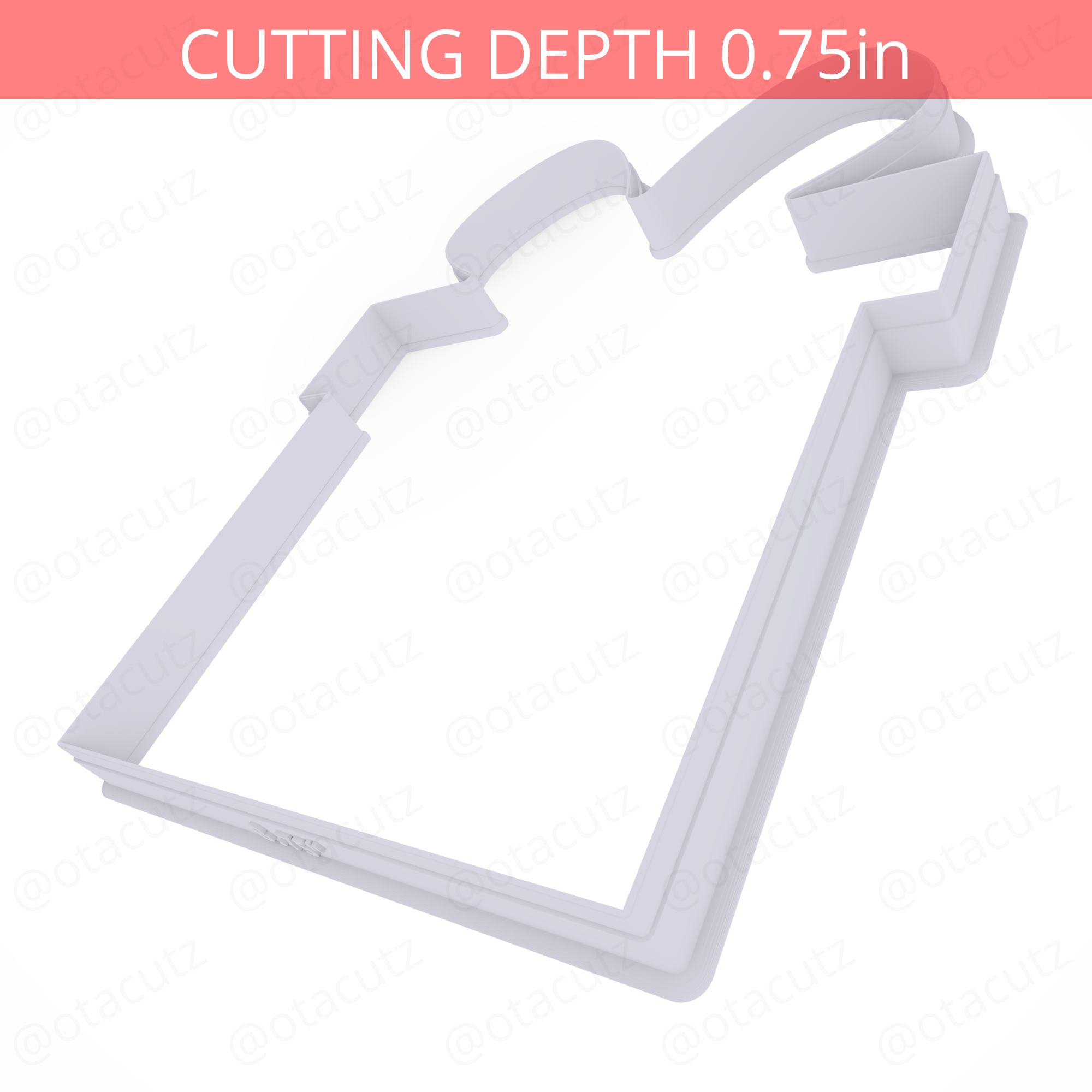 STL file Gift Cookie Cutter 8.75in / 22.2cm・3D printer model to ...