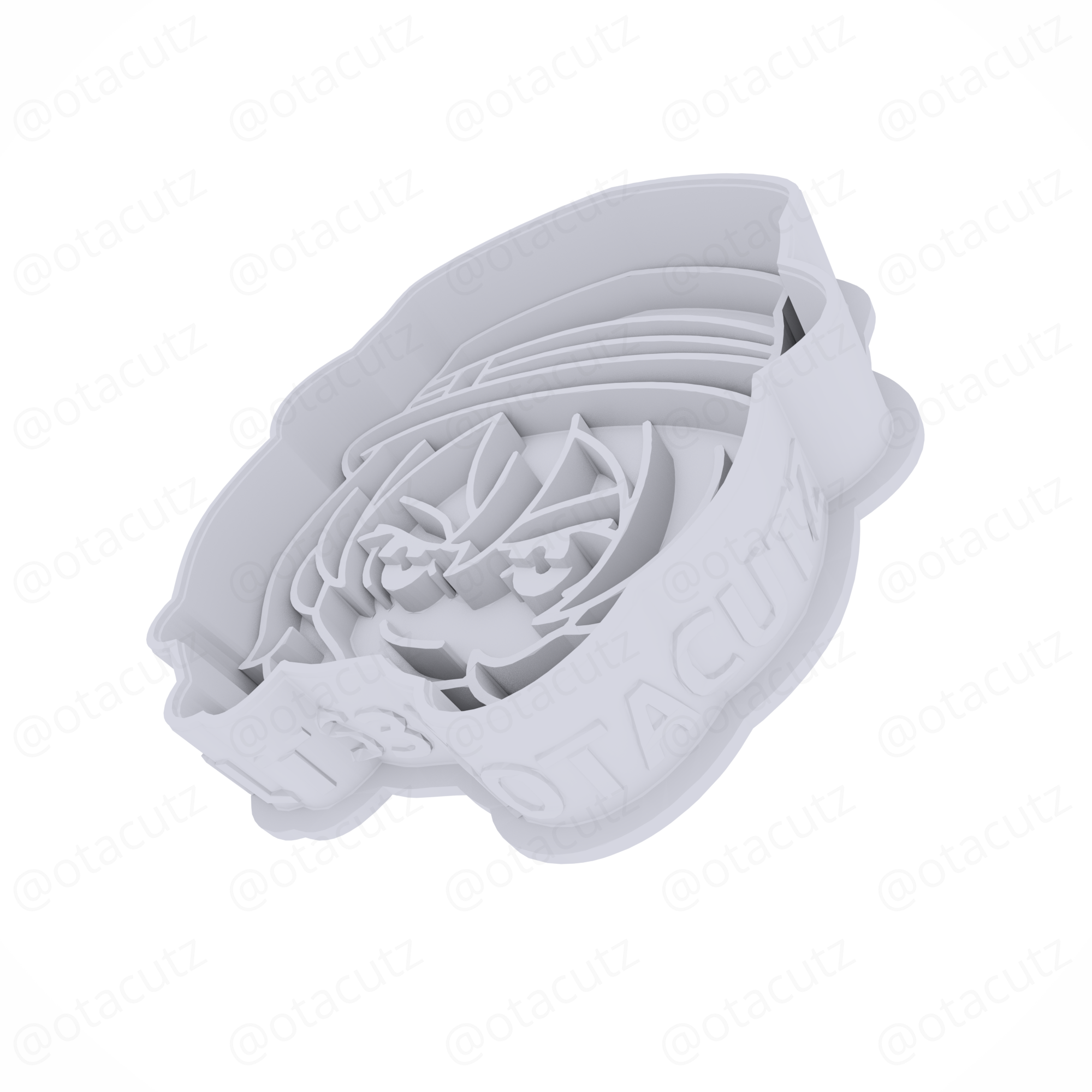 Free 3D file Chuuya Nakahara Cookie Cutter / BSD 🍪・3D printer model to ...