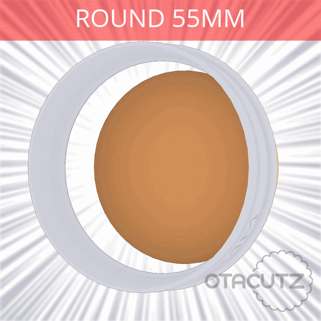 STL file Round Cookie Cutter 55mm 🍪・3D printing model to download・Cults