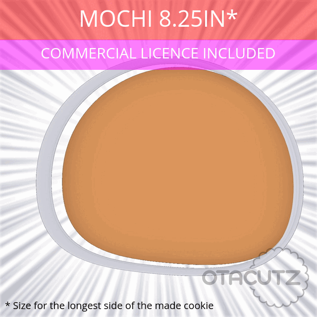 3D file Mochi Cookie Cutter 8.25in / 21cm・3D printer model to download ...