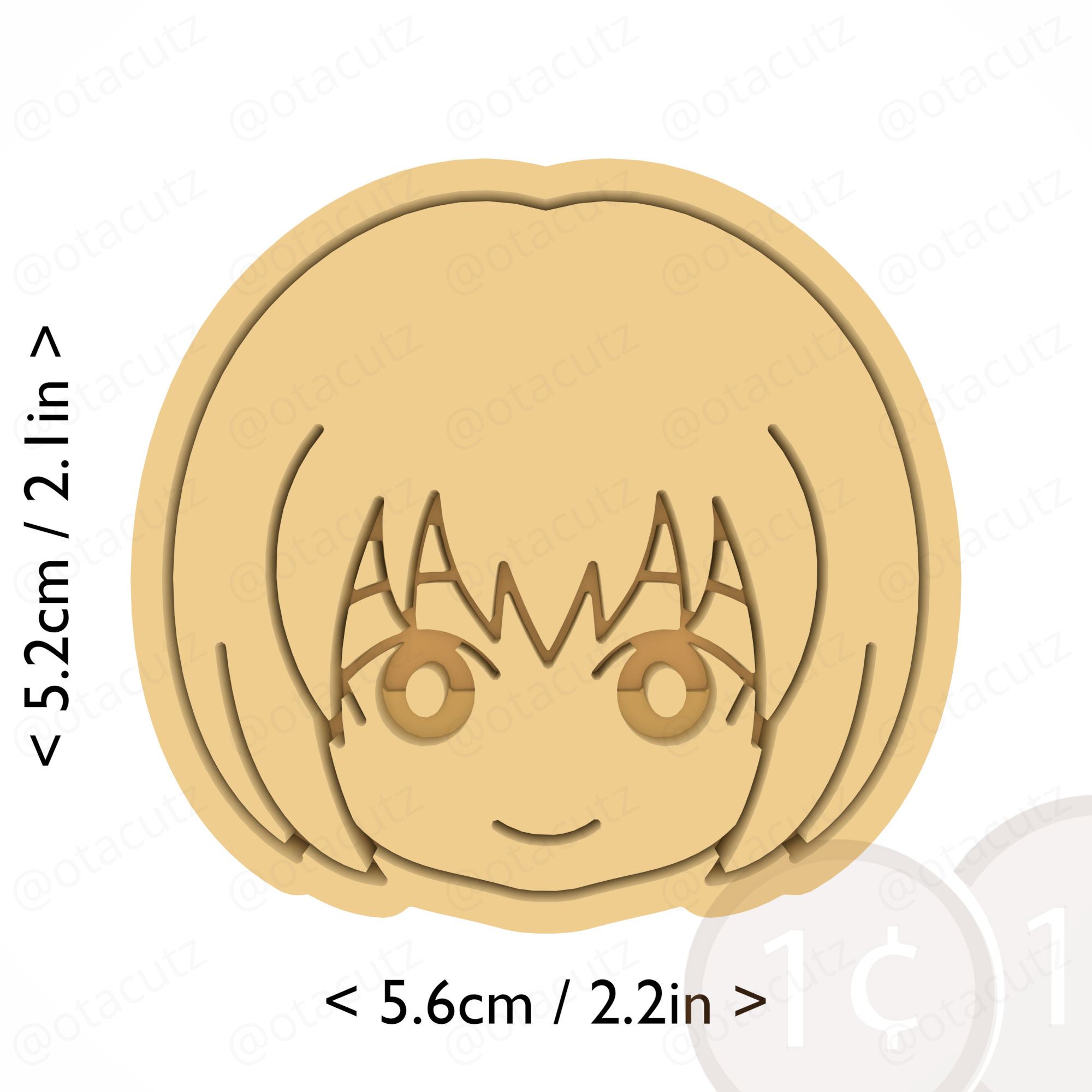 Free 3D file Armin Arlert Cookie Cutter / AOT・3D printing idea to ...