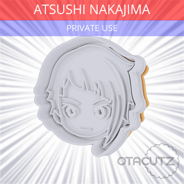 Fichier 3D gratuit Atsushi Nakajima Cookie Cutter / BSD・Objet ...