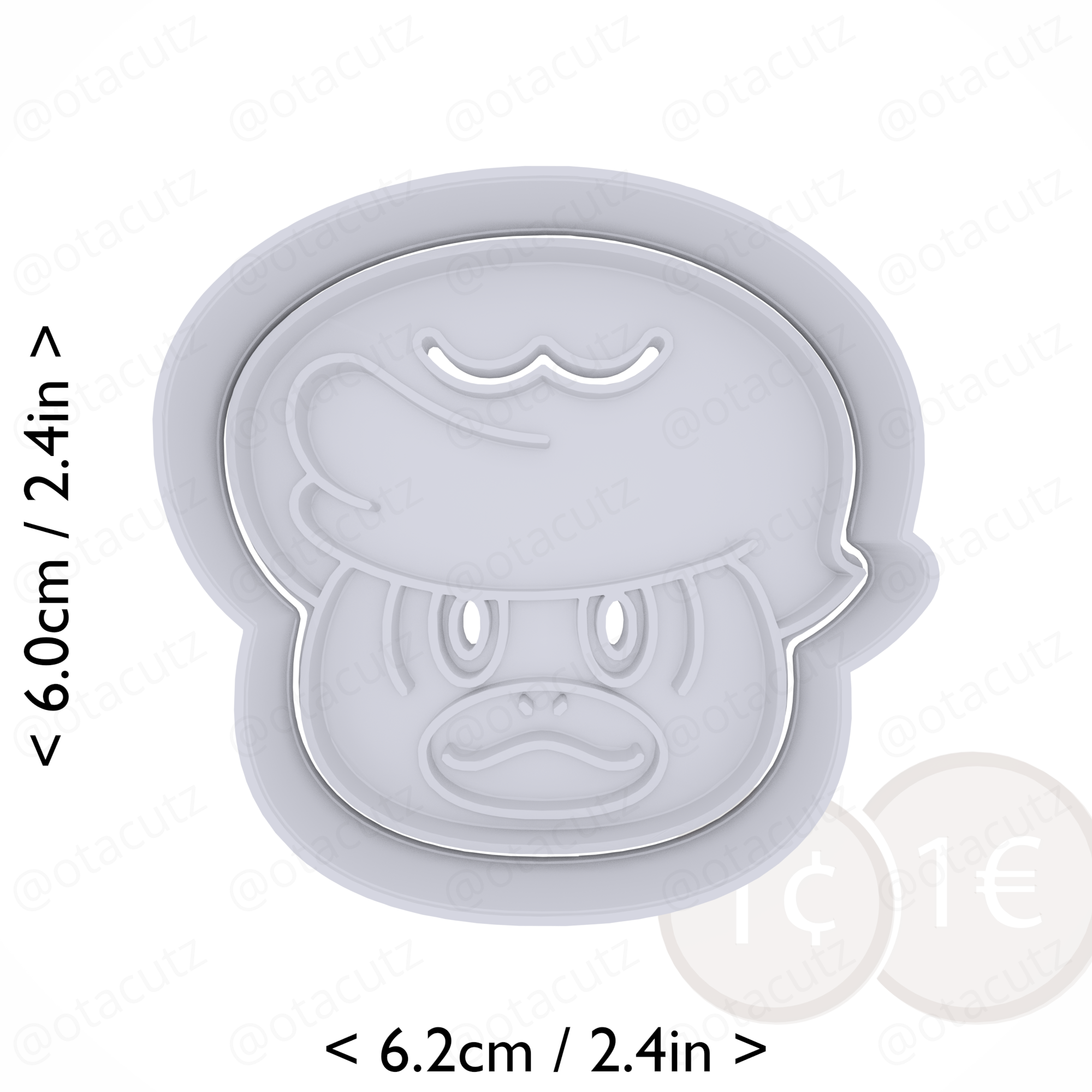 Free 3D file #0912 Quaxly Cookie Cutter / Pokémon・Model to download and ...