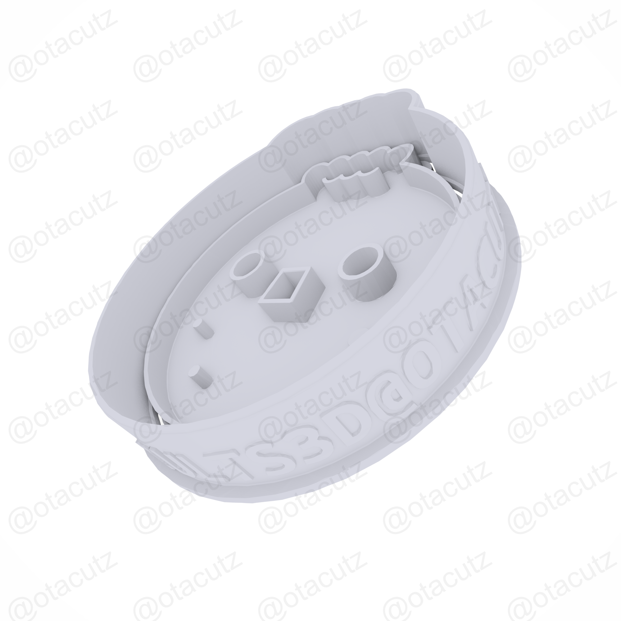 Free STL file Dekopon Cookie Cutter / Suika Game 🍪・3D print object to ...