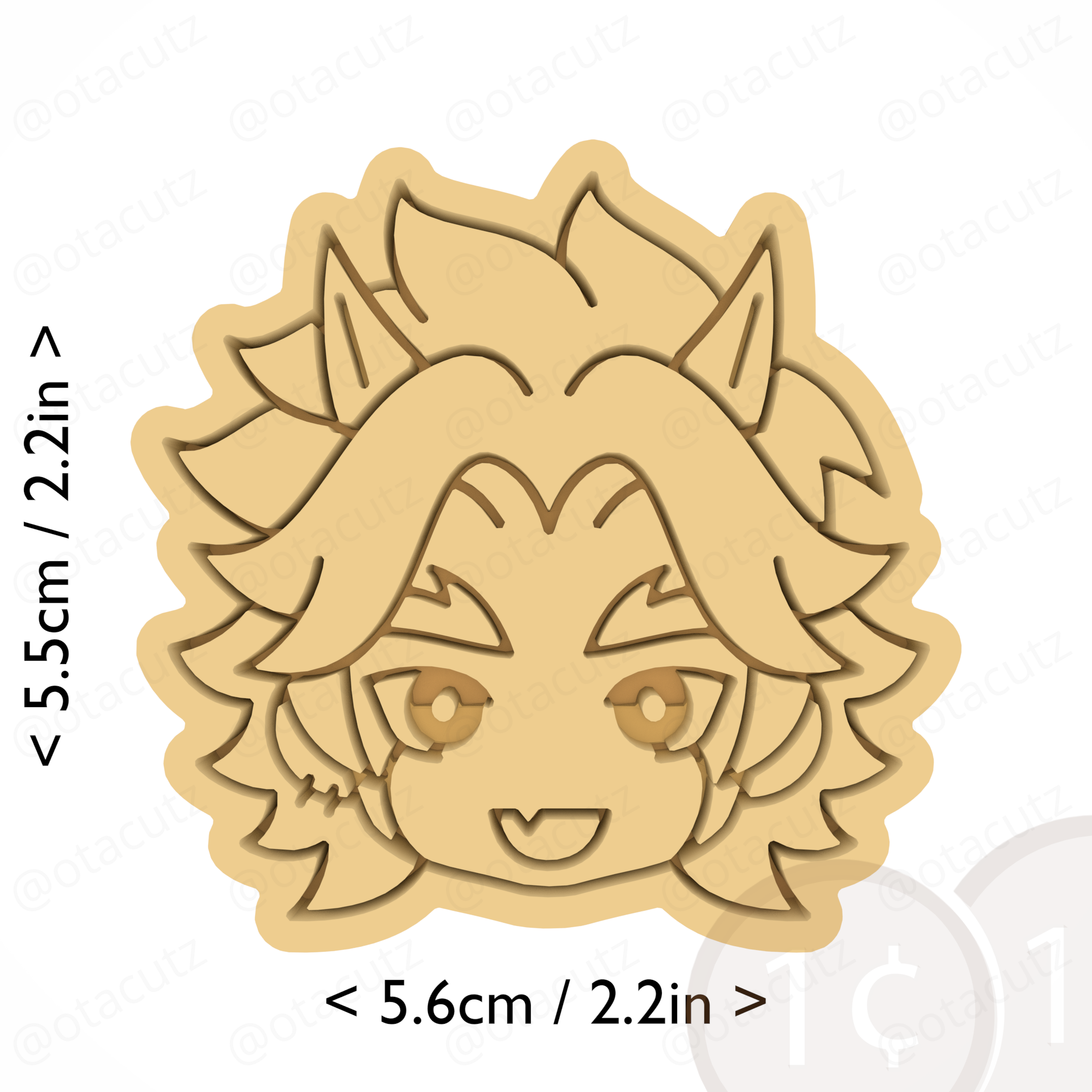 Free 3D file Arataki Itto Cookie Cutter / GI 🍪・Design to download and ...