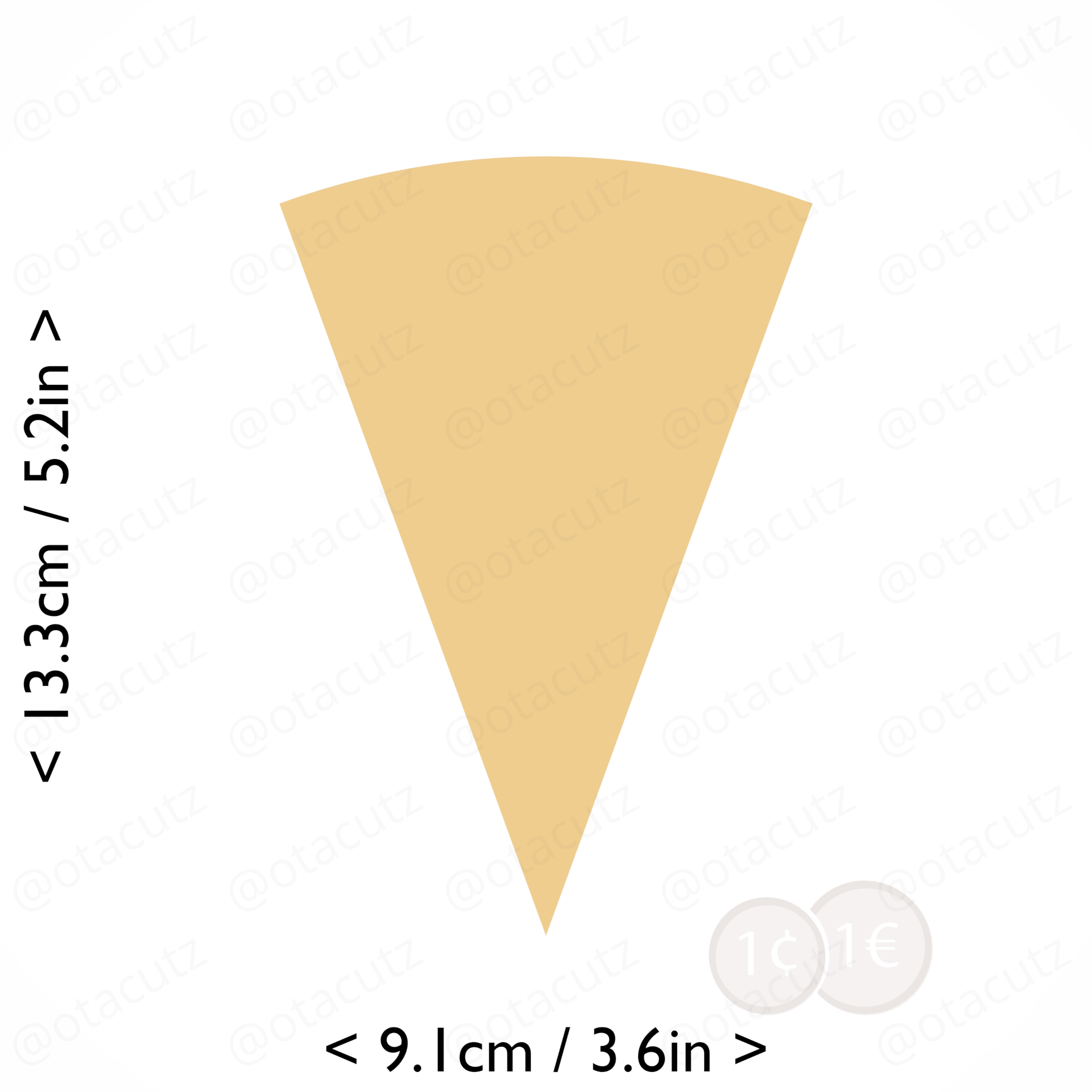 3D Datei Scheibe 1 9 Von Pie Ausstecher 5 25in 13 3cm 3D druckbares 3d-datei-scheibe-1-9-von-pie-ausstecher-5-25in-13-3cm-3d-druckbares