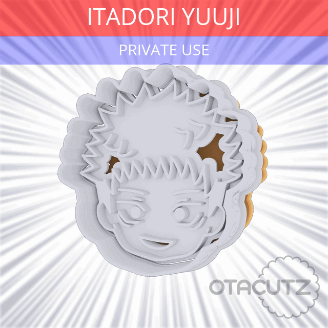 Free 3D file Itadori Yuuji Cookie Cutter / JJK・3D printing model to ...