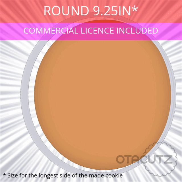 STL file Round Cookie Cutter 9.25in / 234.95mm・3D printer design to ...