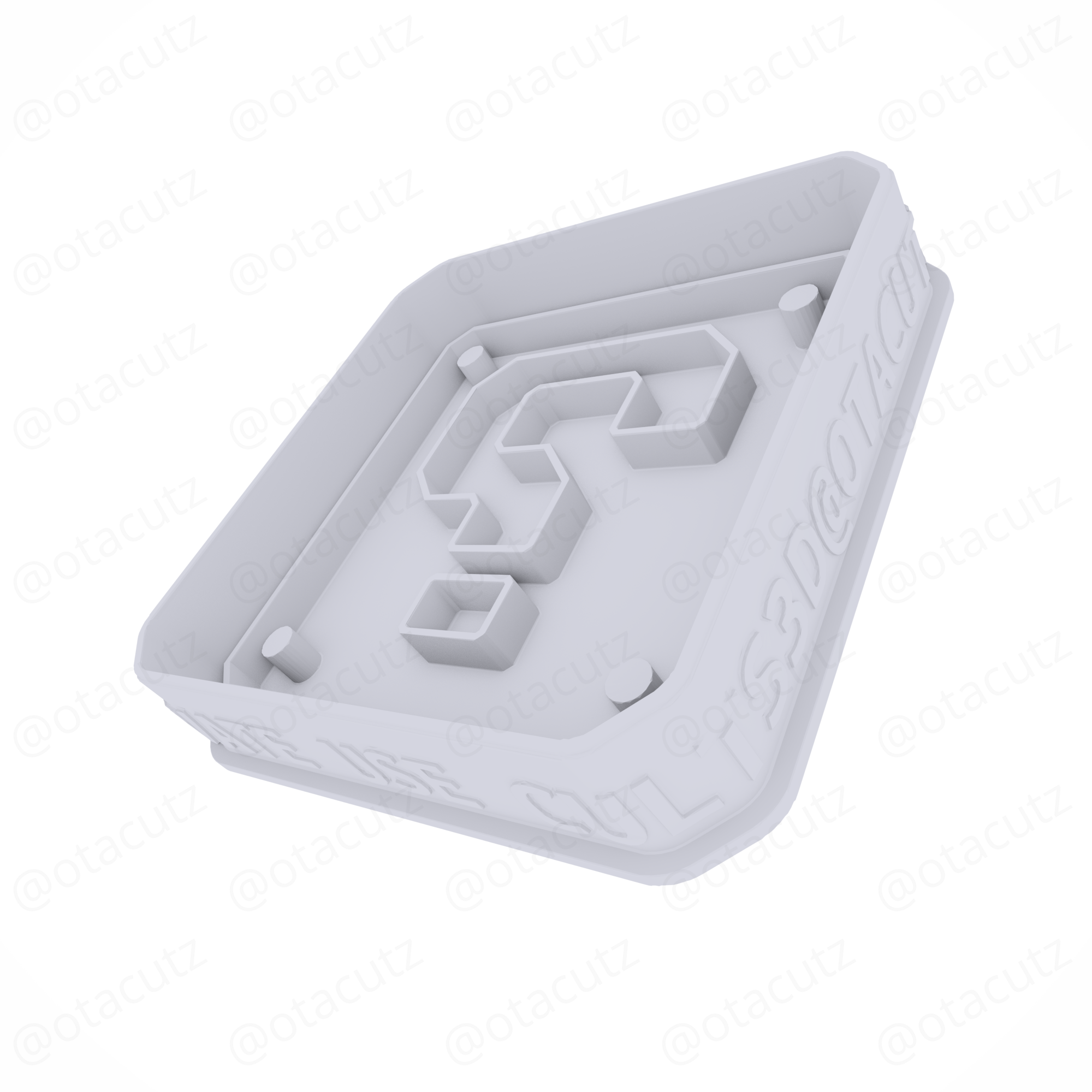 Free 3D file Question Block Cookie Cutter / SMB ・3D printing model to ...