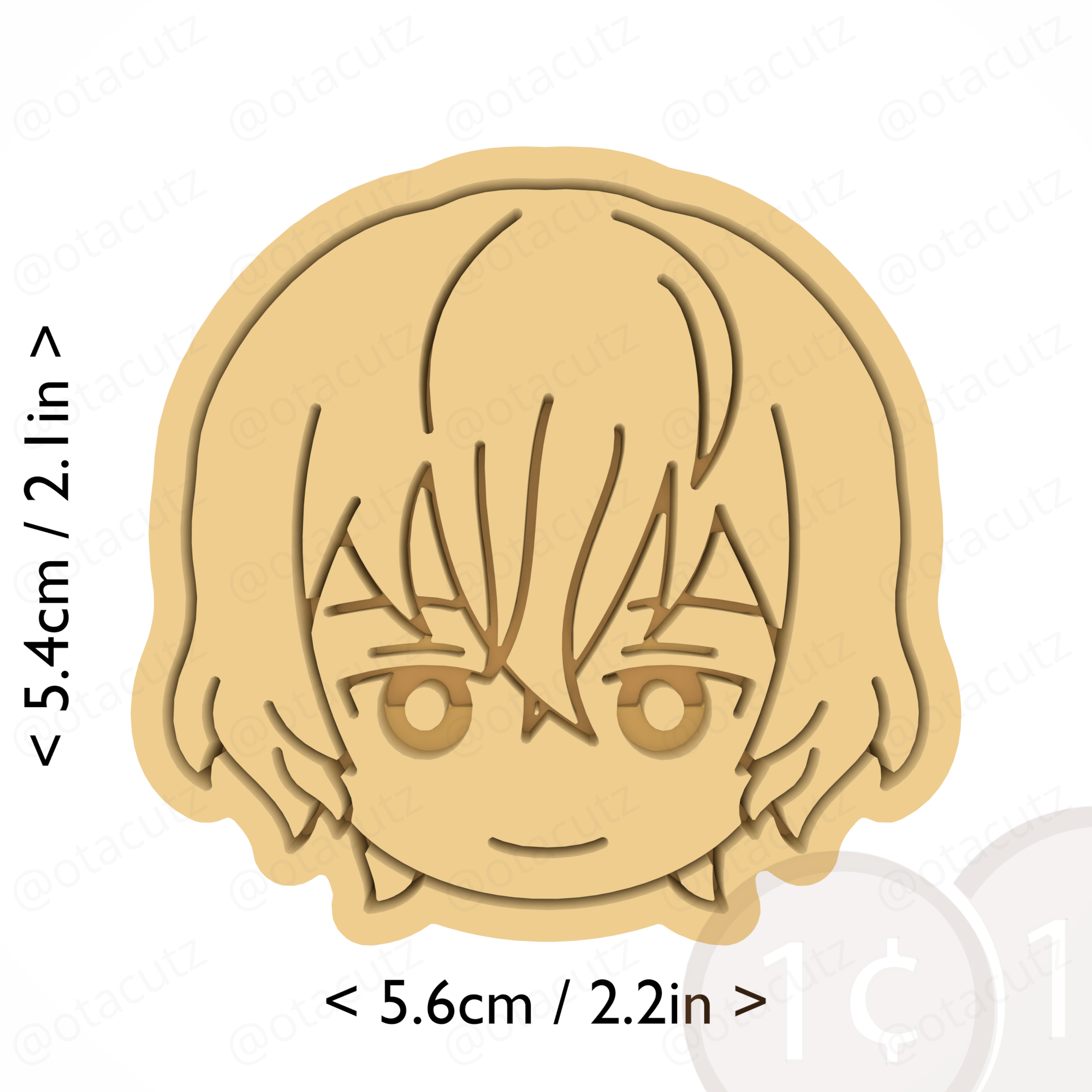 Free 3D file Osamu Dazai Cookie Cutter / BSD 🍪・3D printer model to ...