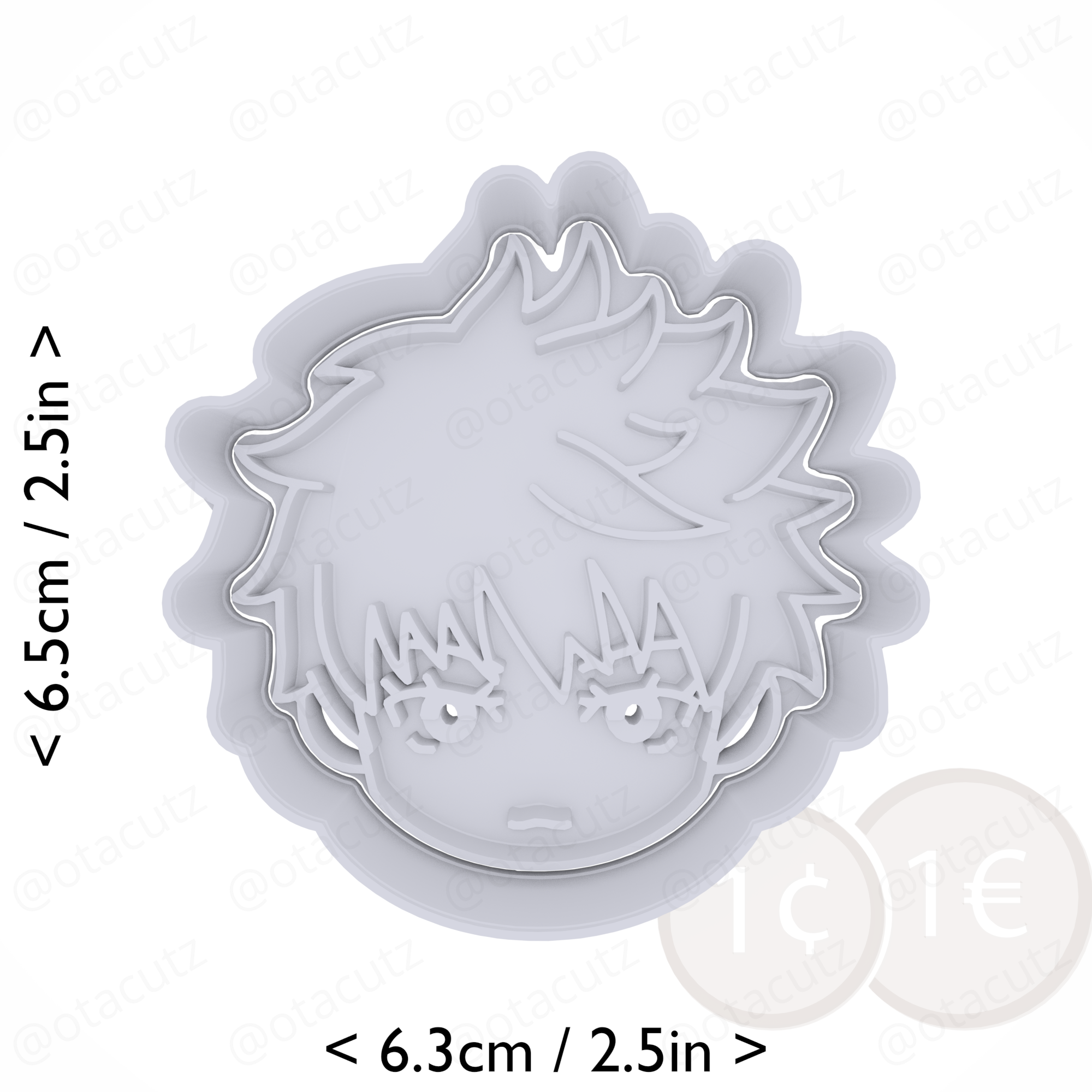 Free STL file Satoru Gojo V2 Cookie Cutter / JJK 🍪・3D printer design to ...