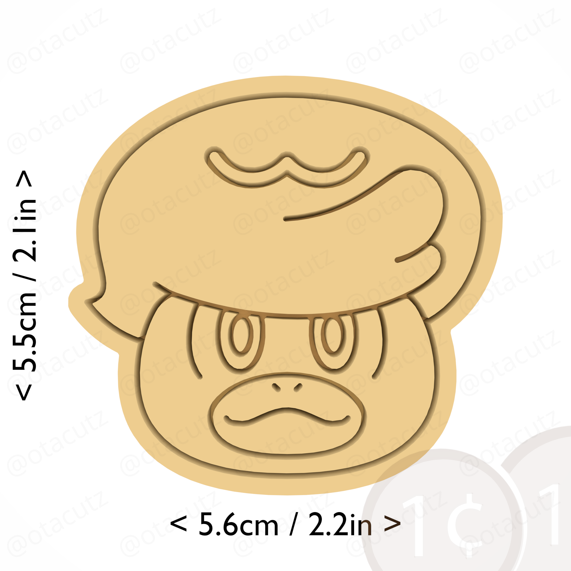 Free 3D file #0912 Quaxly Cookie Cutter / Pokémon・Model to download and ...
