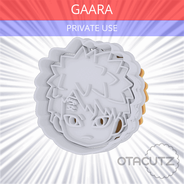 Free 3D file Gaara Cookie Cutter / Naruto・3D printer design to download ...