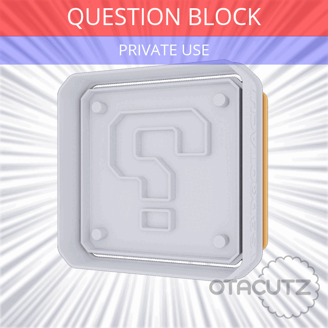 Free 3D file Question Block Cookie Cutter / SMB ・3D printing model to ...