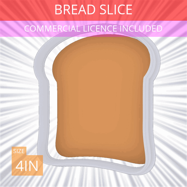 Archivo 3D Cortador de rebanadas de pan 10,2 cm・Modelo de impresora 3D ...