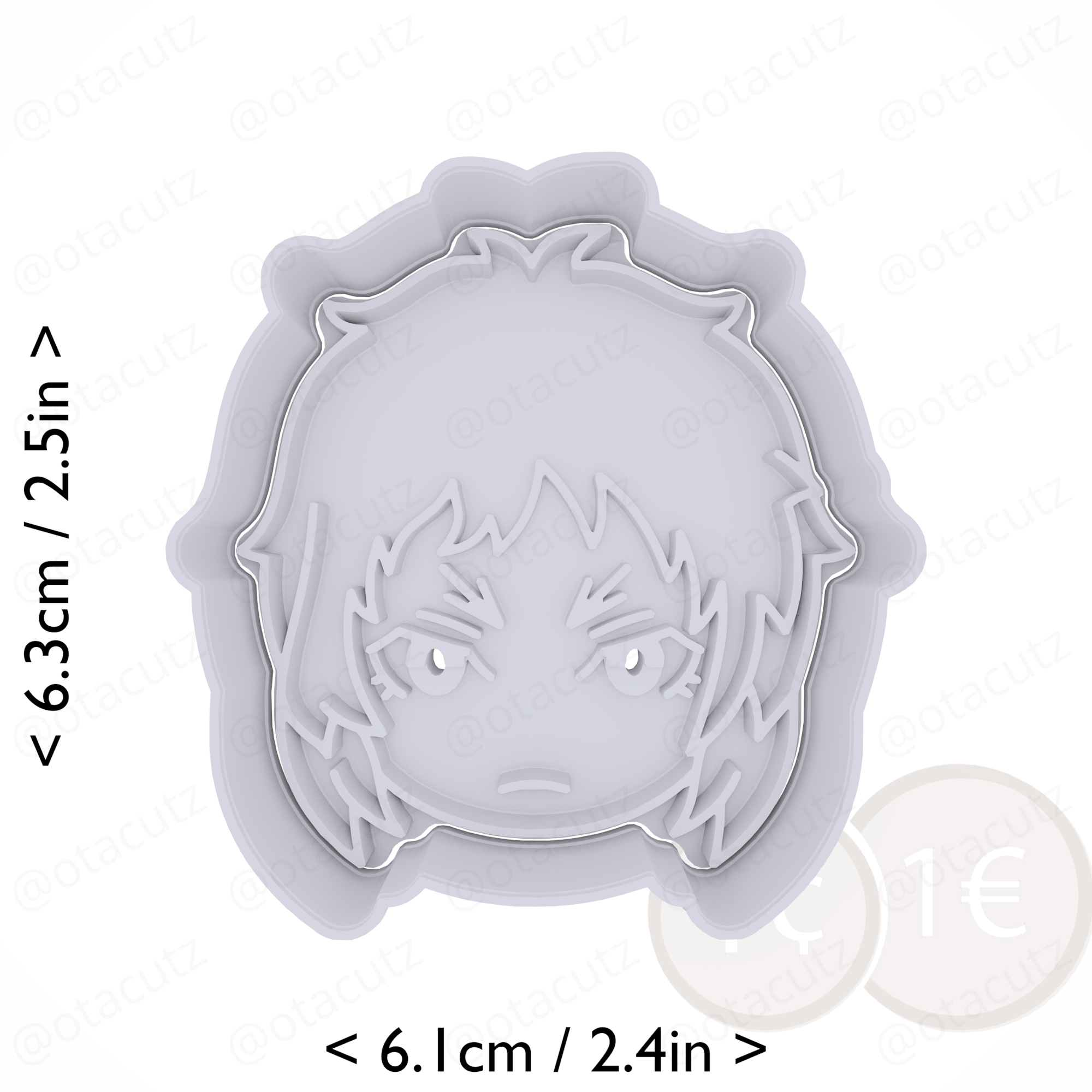 Free 3D file Ryunosuke Akutagawa Cookie Cutter / BSD・3D print design to ...