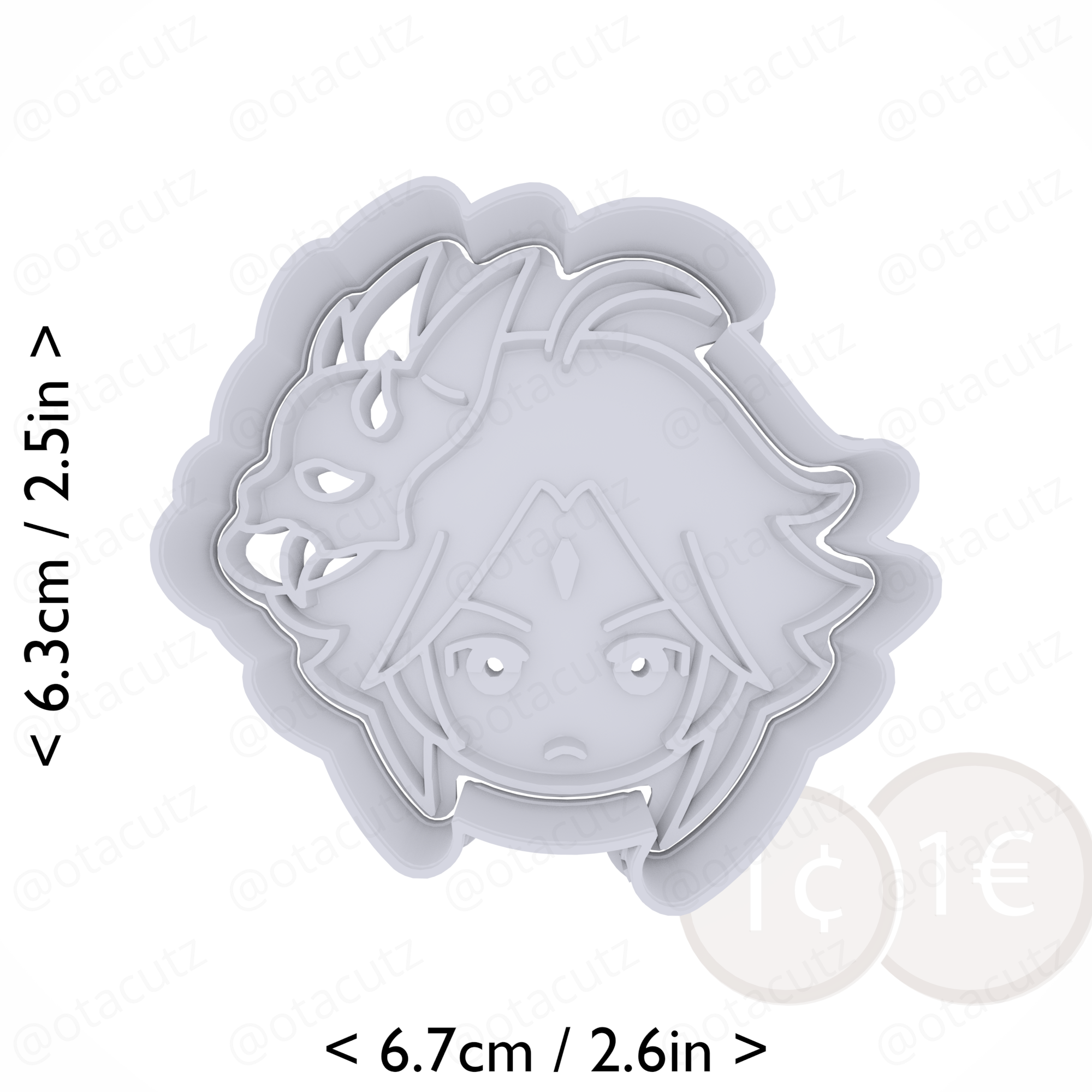 Free 3D file Xiao Cookie Cutter / GI・3D printing model to download・Cults