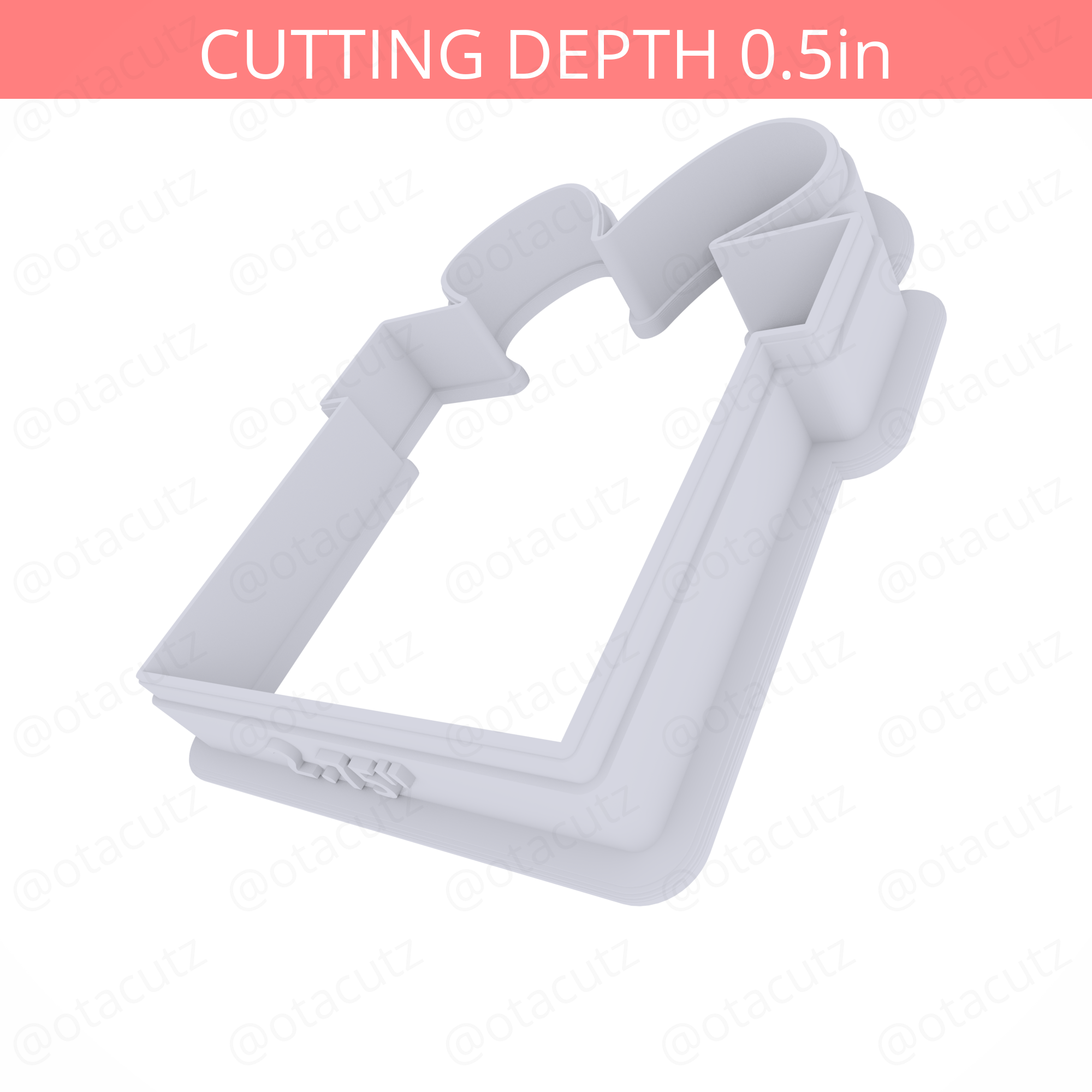 3D file Gift Cookie Cutter 2.75in / 7cm・3D print design to download・Cults