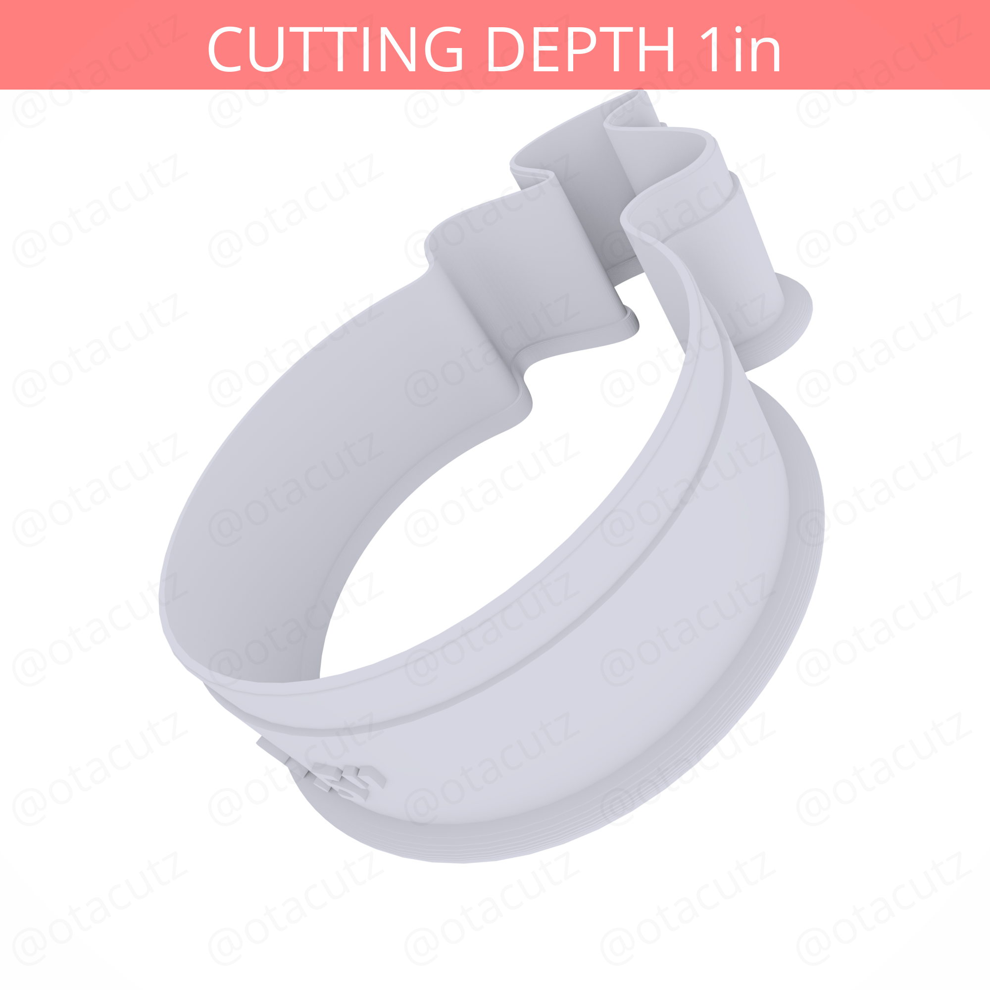 STL file Soul Cookie Cutter 3.5in / 8.9cm 🍪・3D printer model to ...