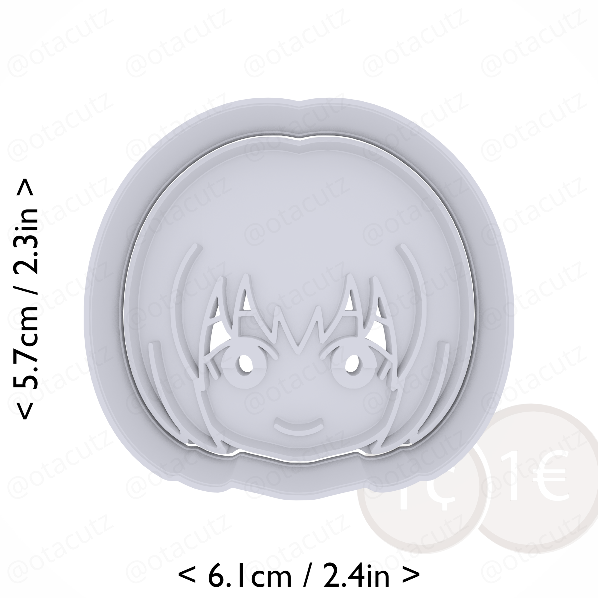 Free 3D file Armin Arlert Cookie Cutter / AOT・3D printing idea to ...