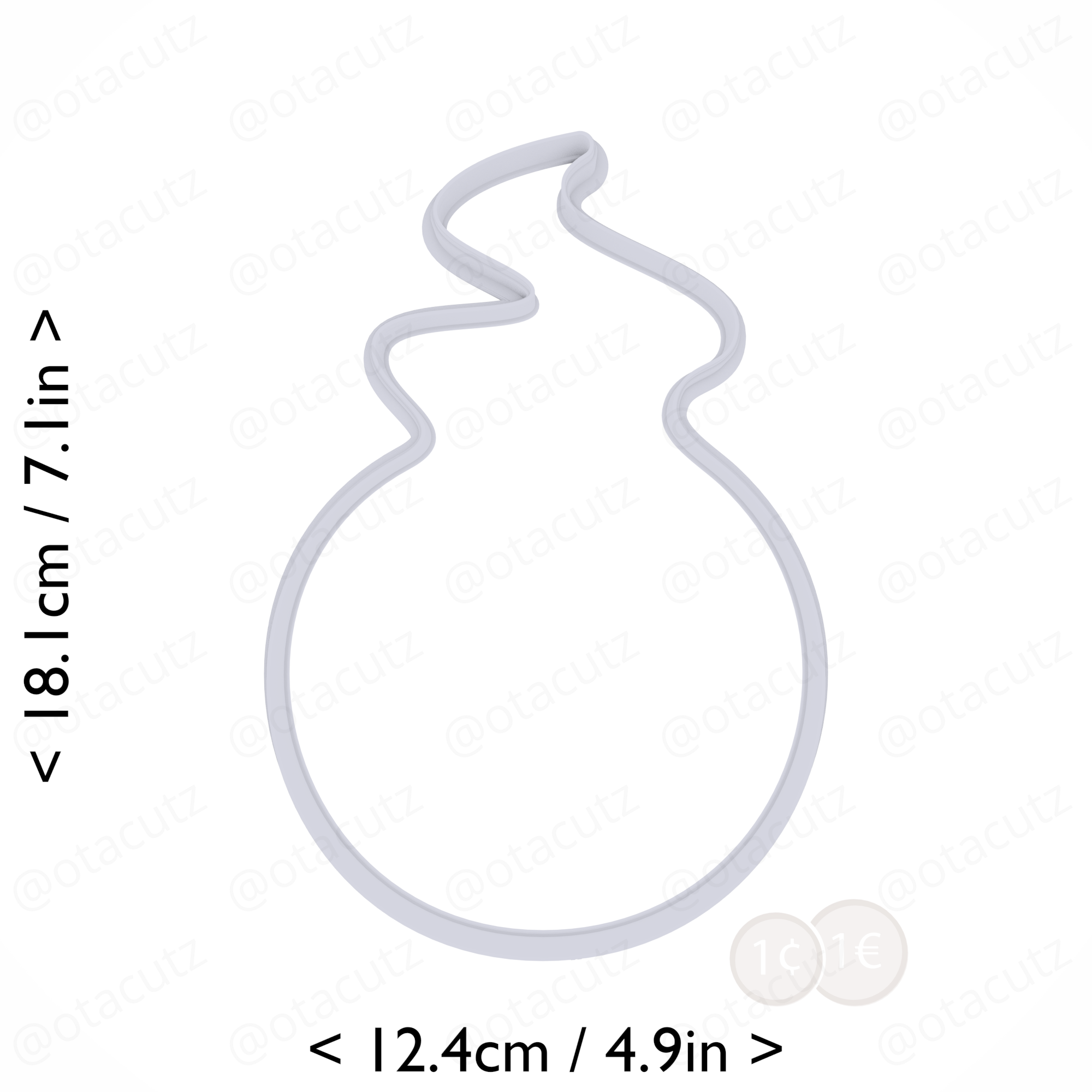 3D file Soul Cookie Cutter 6.75in / 17.1cm・3D printing idea to download ...