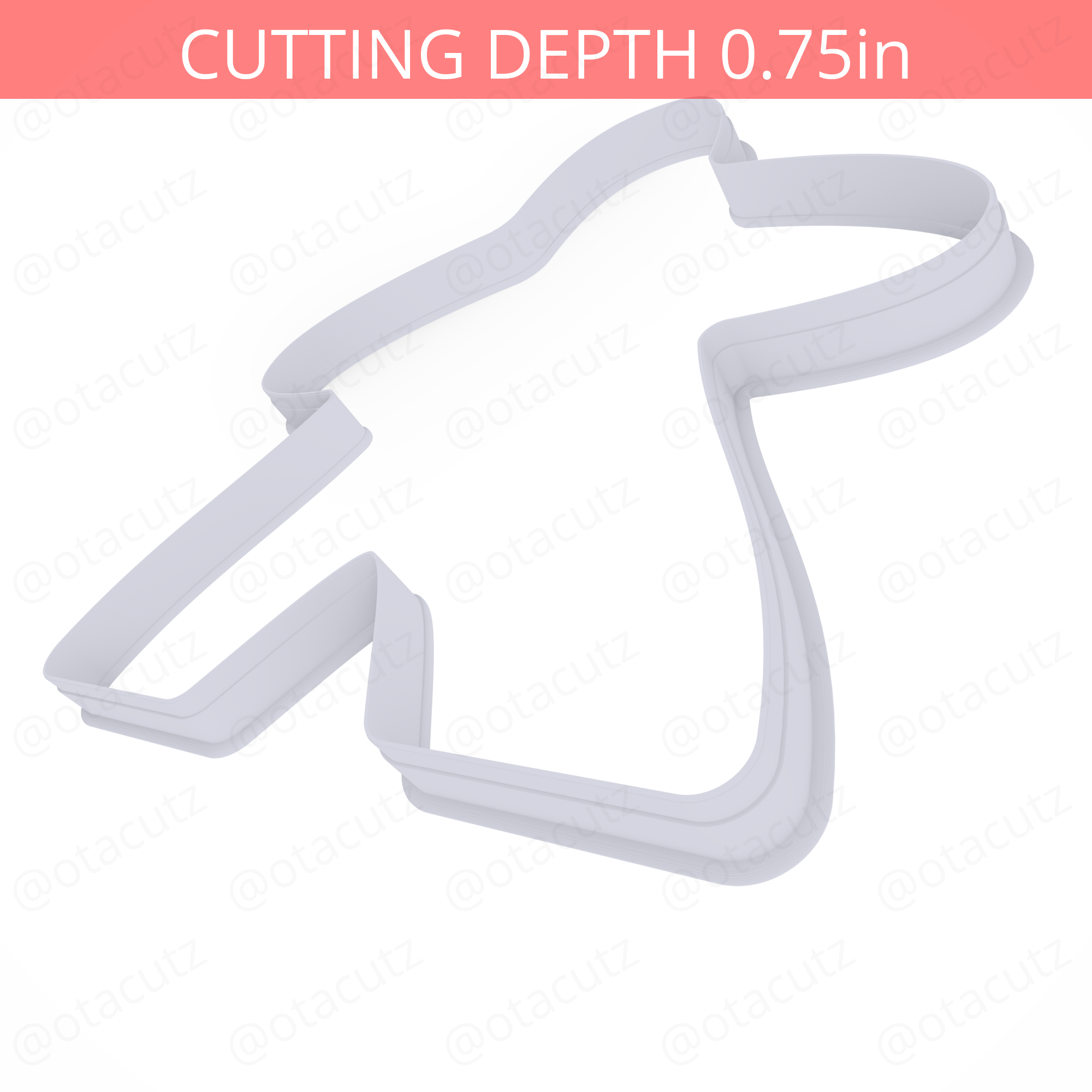 STL file Meeple Cookie Cutter 9in / 22.9cm・3D printer model to download ...