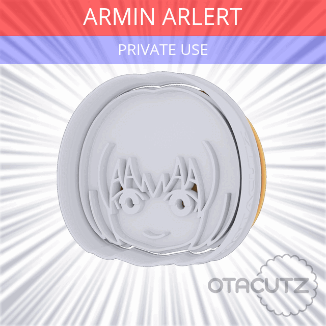 Free 3D file Armin Arlert Cookie Cutter / AOT・3D printing idea to ...