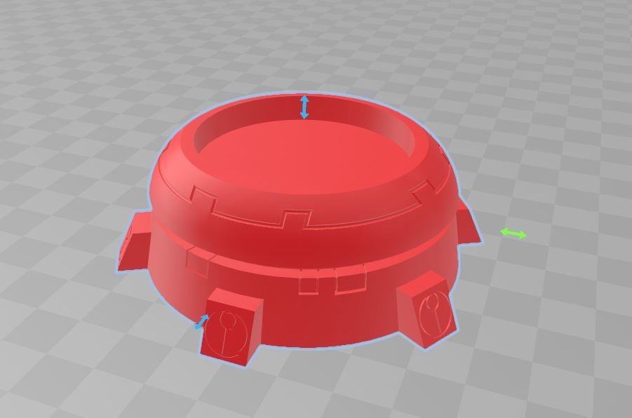 STL file Tau Terrain Dome・3D print design to download・Cults