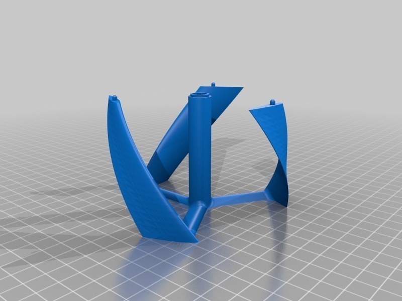 Free STL file Wind Turbine Blades・3D print design to download・Cults