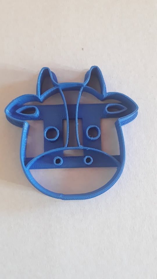 STL file cow cookie cutter 🐄・3D printable model to download・Cults