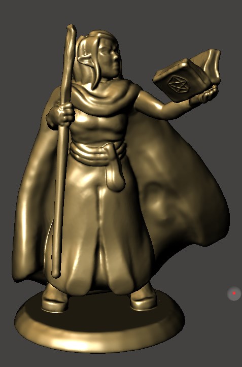 STL file elf mage 🧝・3D printing model to download・Cults