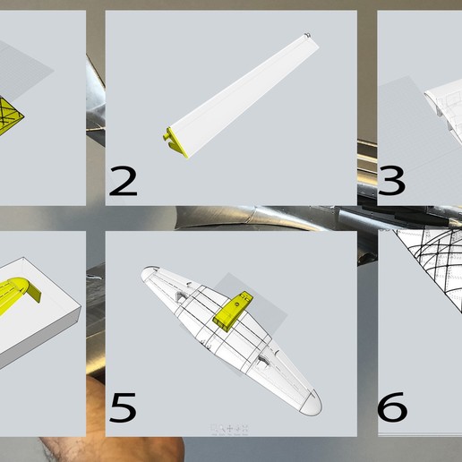 Download STL file MiG-3 Soviet Fighter (RC plane 850mm wing) • 3D ...