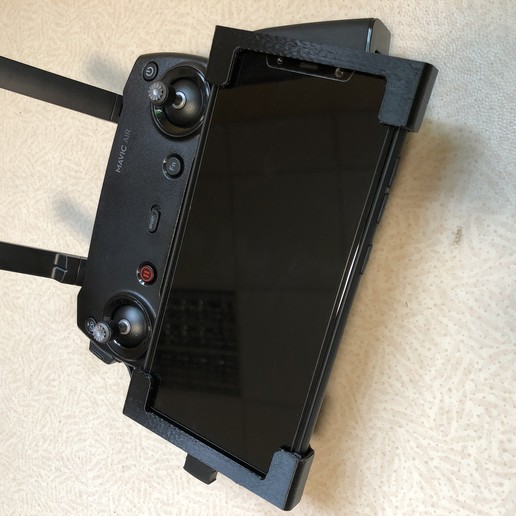 Download STL file Mavic Remote Phone holder • 3D printer object ・ Cults