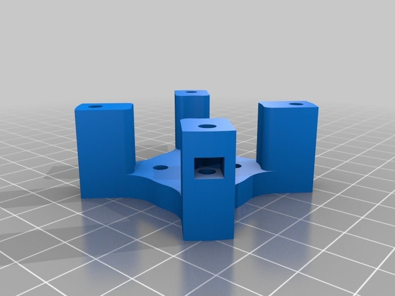 Free STL file Engine mount for brushless motor・3D printing template to ...