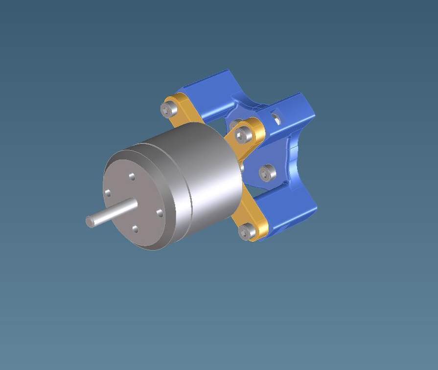 Free STL file Engine mount for brushless motor・3D printing template to ...